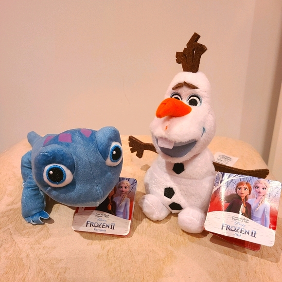 Disney | Toys | Olaf Fire Spirit Stuffed Animals Set | Poshmark